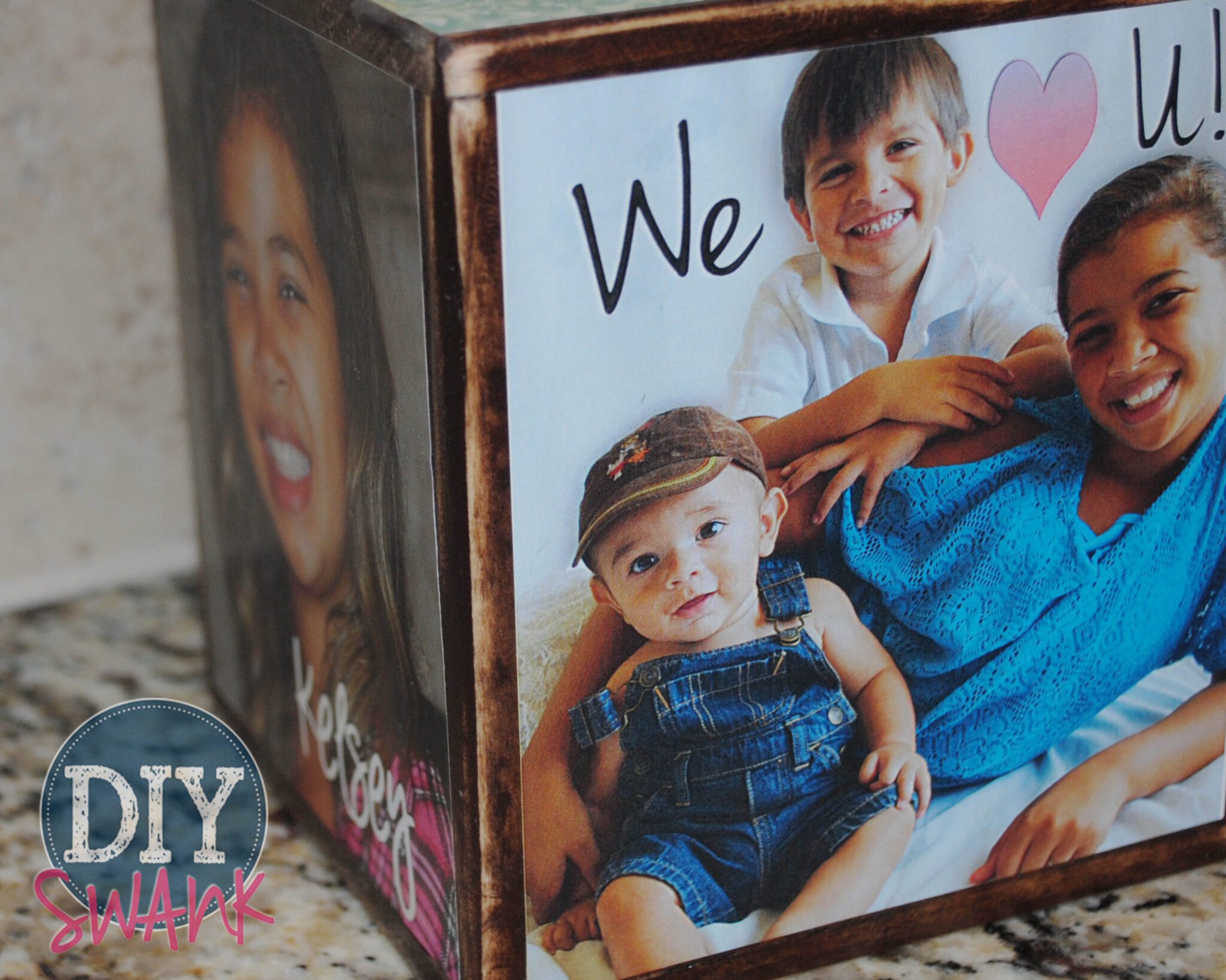 DIY Picture Block- Great Gift Idea - Swanky Design Company