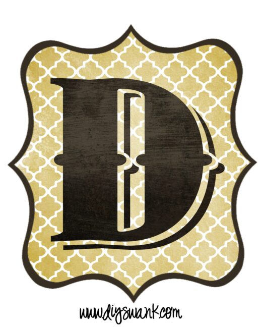 Letter_D - Swanky Design Co.