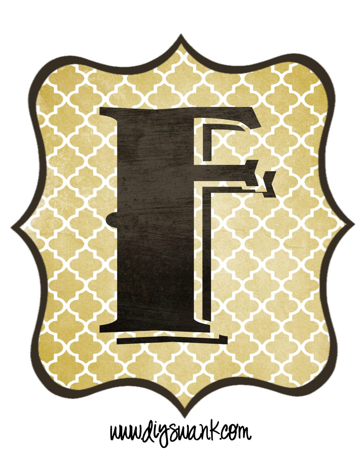 Letter_F - Swanky Design Company