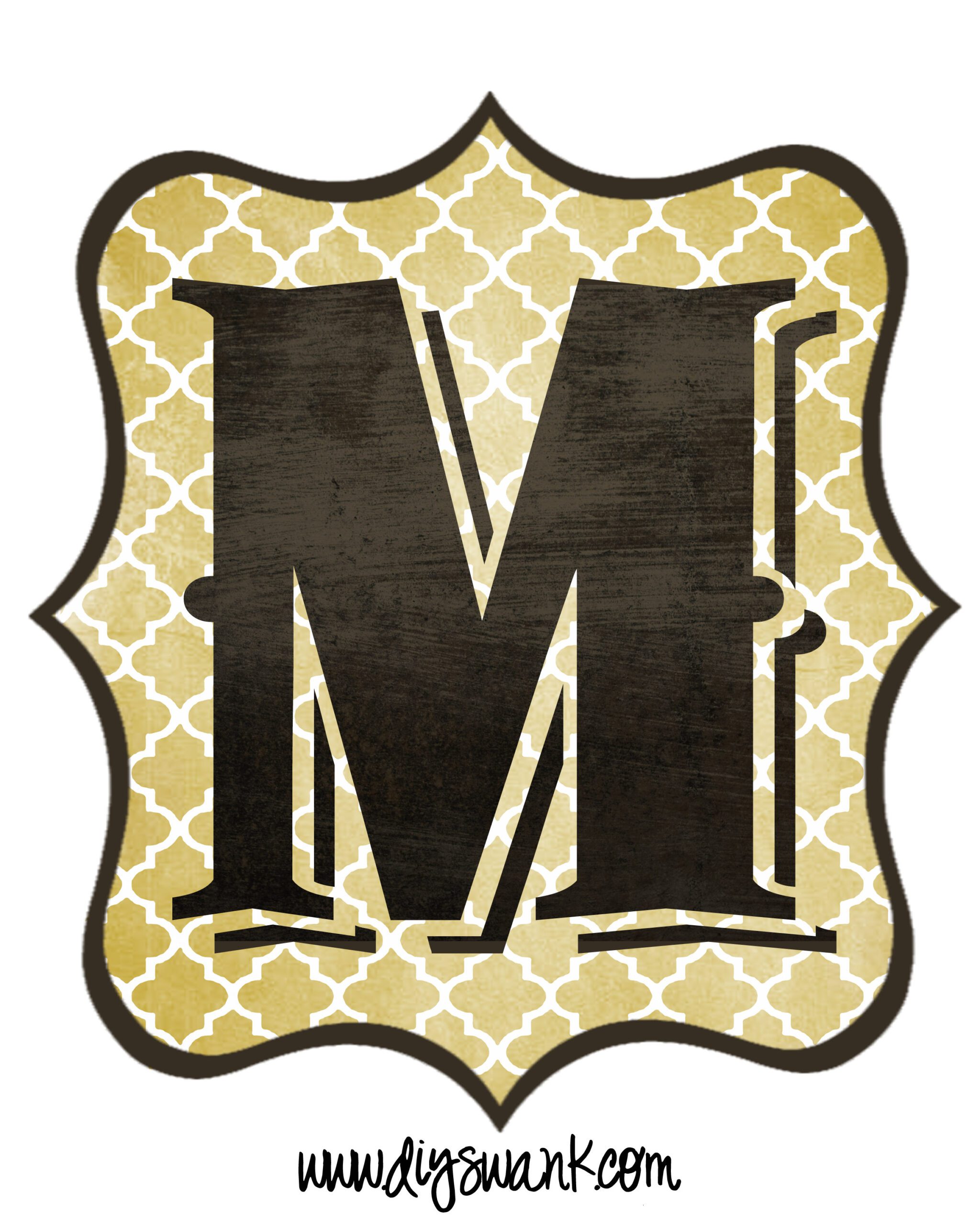 Letter_M - Swanky Design Co.