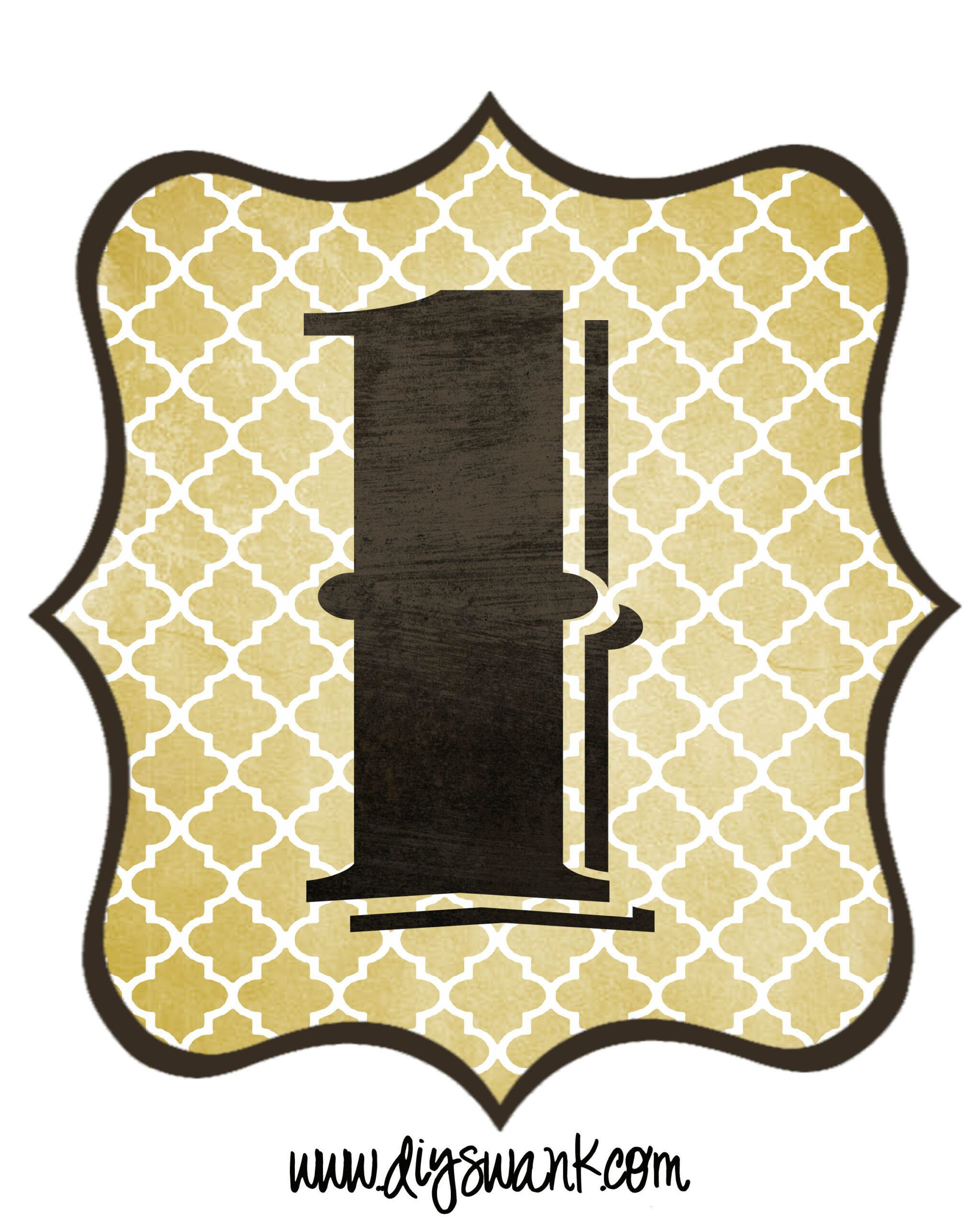 Number_1 - Swanky Design Co.