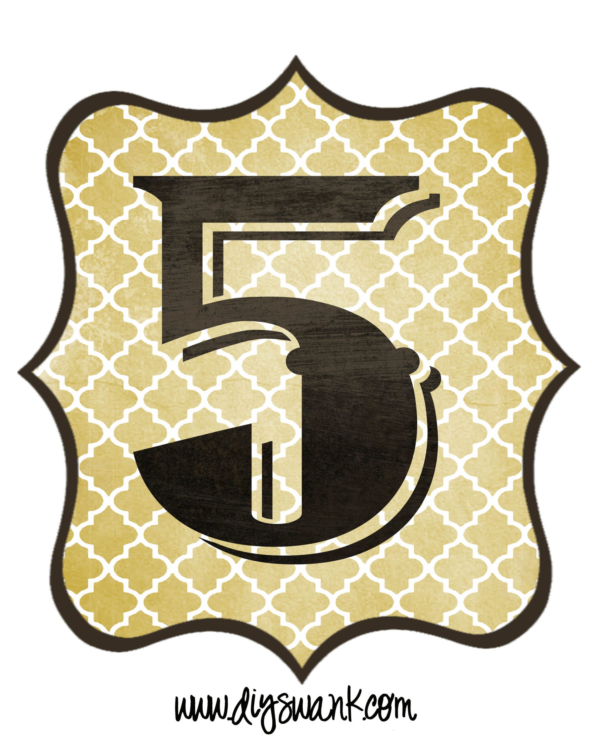 Number_5 - Swanky Design Co.