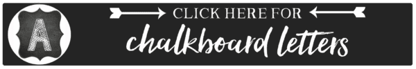 Chalkboard-Banner-Letters - Swanky Design Company
