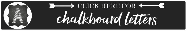 Chalkboard-Banner-Letters - Swanky Design Co.