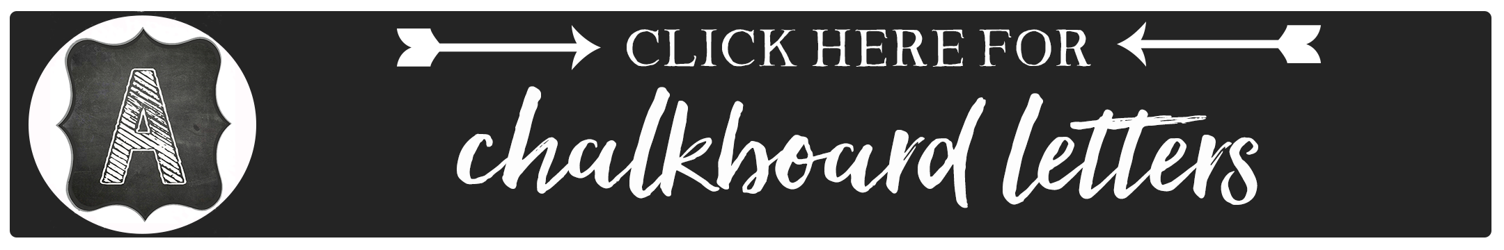 Chalkboard-Banner-Letters - Swanky Design Co.