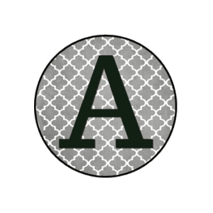 Gray-and-Black-Printable-Letters - Swanky Design Co.