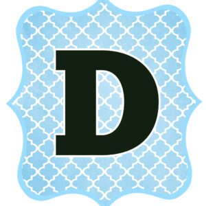 Blue and Black Printable Letters for Banners - Swanky Design Company