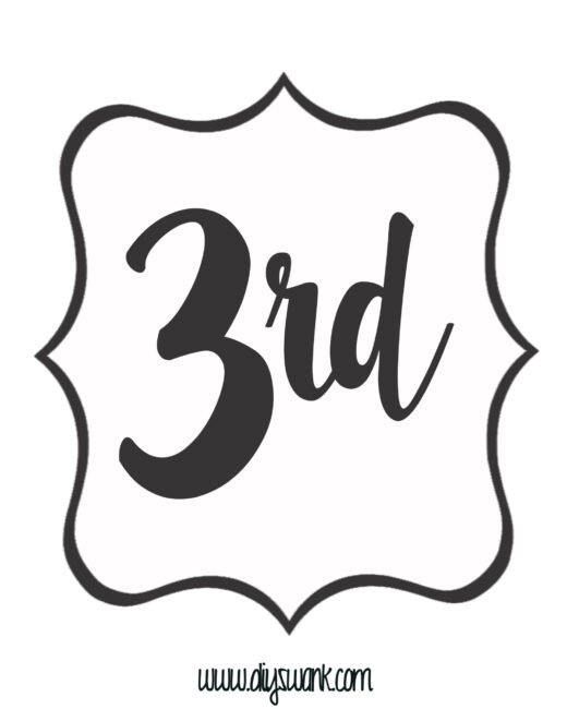 White and Black 3rd Banner - Swanky Design Co.