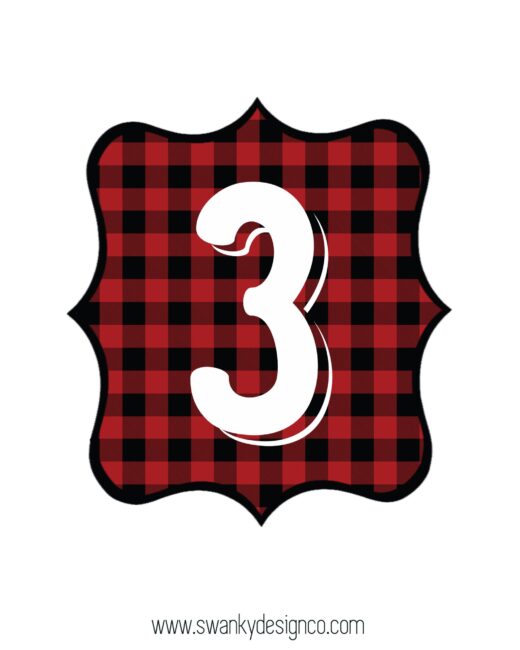 Buffalo Plaid Number 3 - Swanky Design Co.