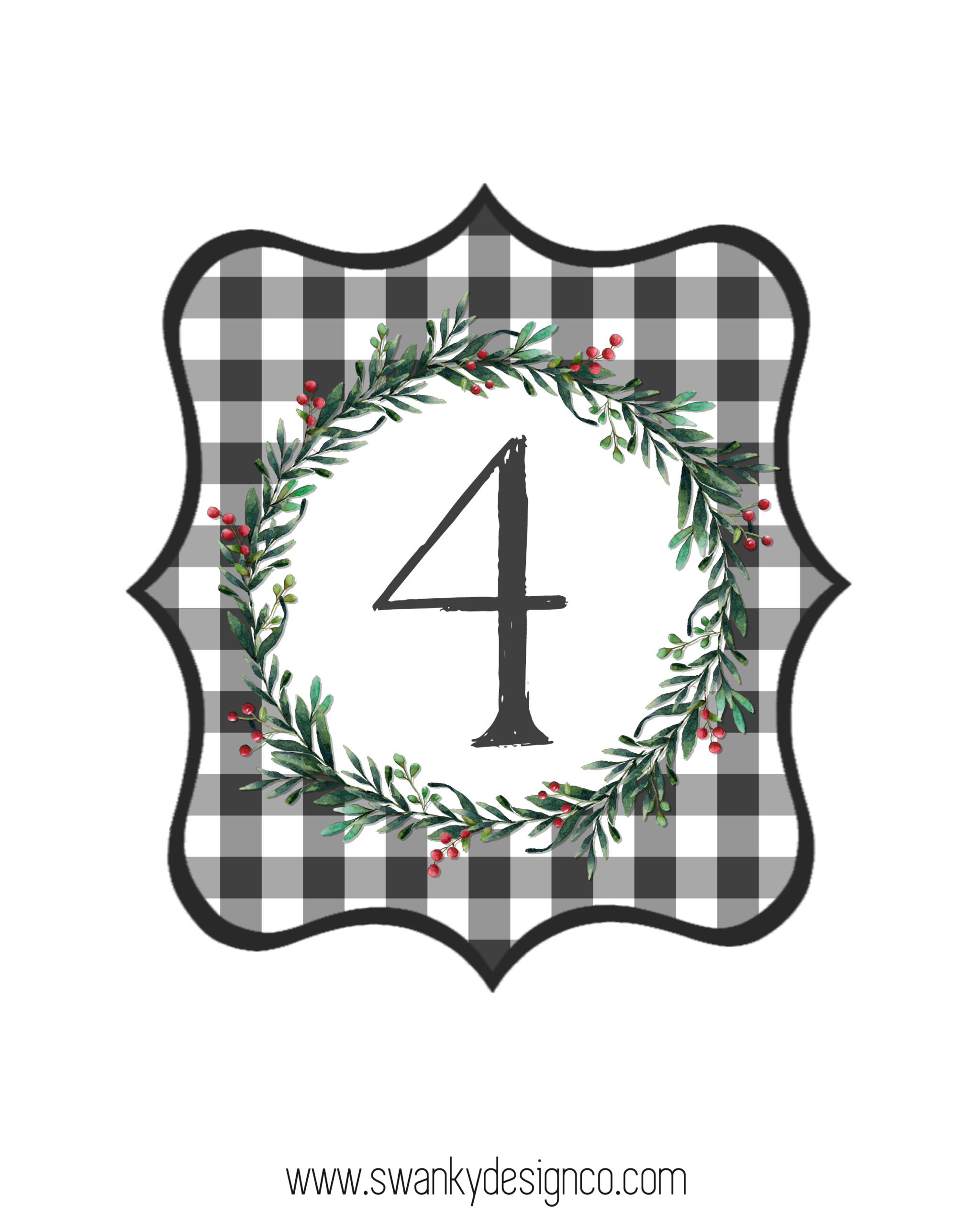 Buffalo Check Number_4 - Swanky Design Co.