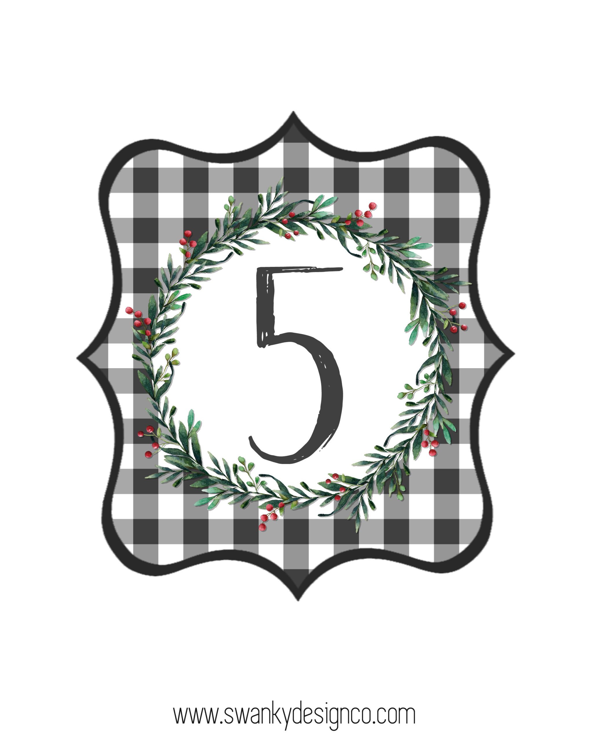 Buffalo Check Number_5 - Swanky Design Co.